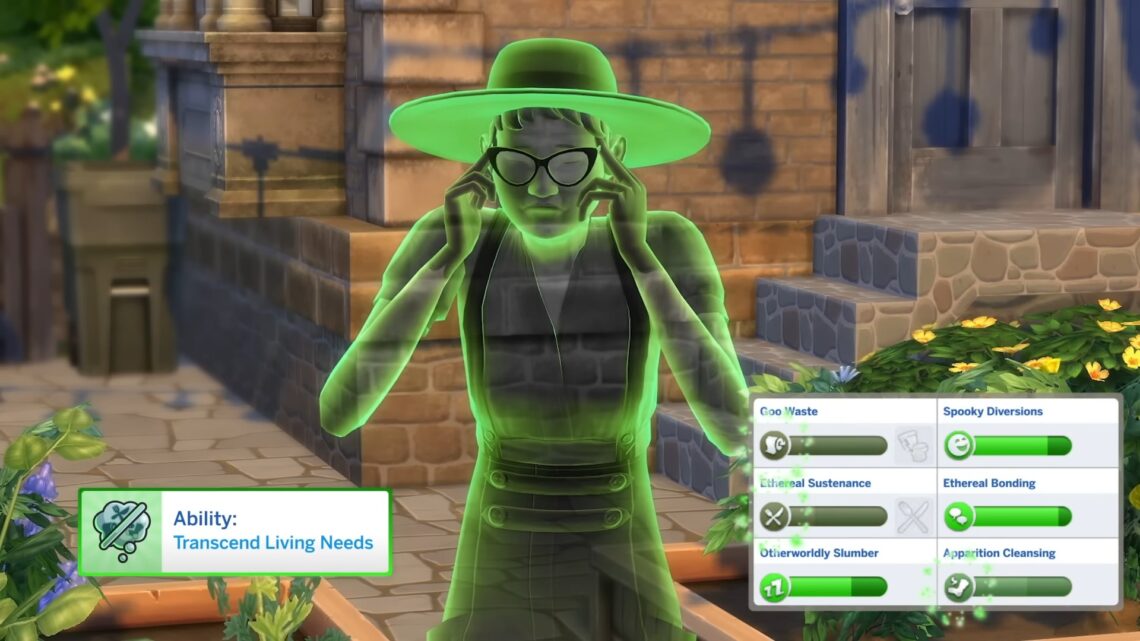 Ghost Power Tree coming with The Sims 4 Life & Death