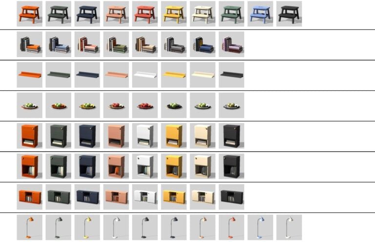 The Sims 4 Creator Kits: All Objects Included (Cozy Kitsch and Sweet ...