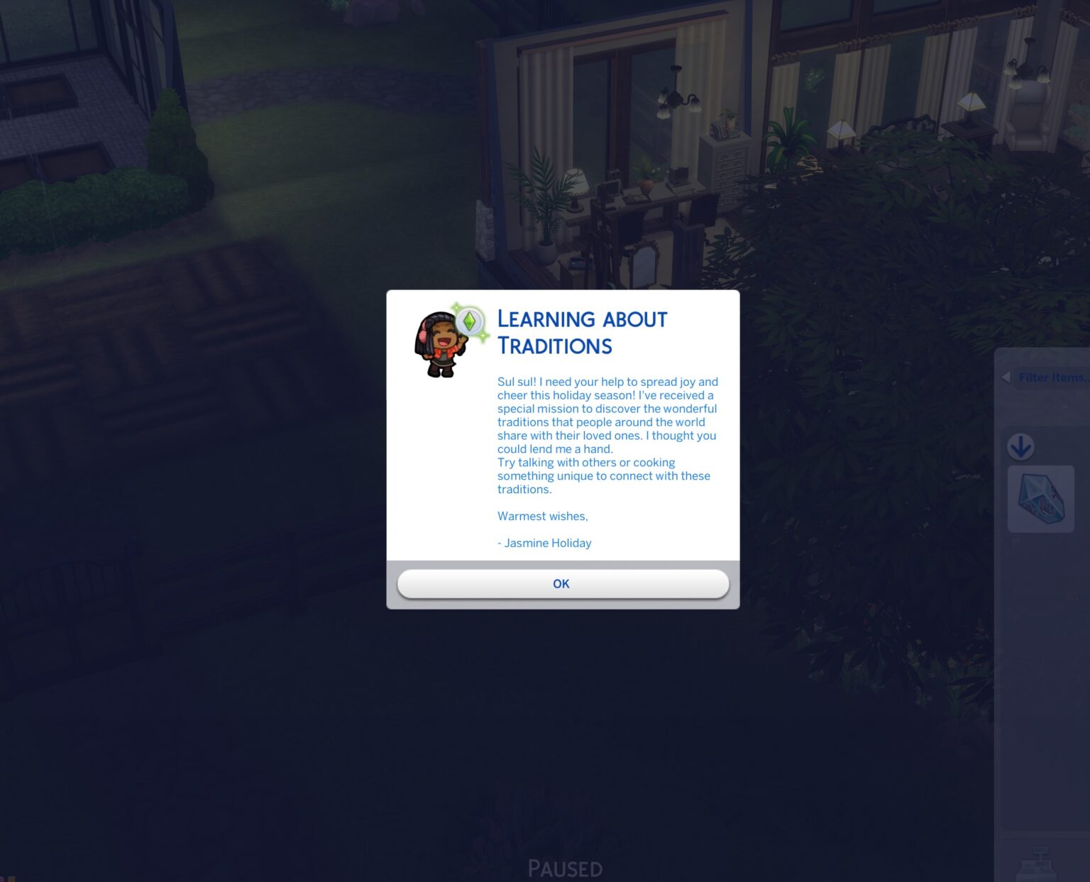 The Sims 4 Cozy Celebrations Event Walkthrough
