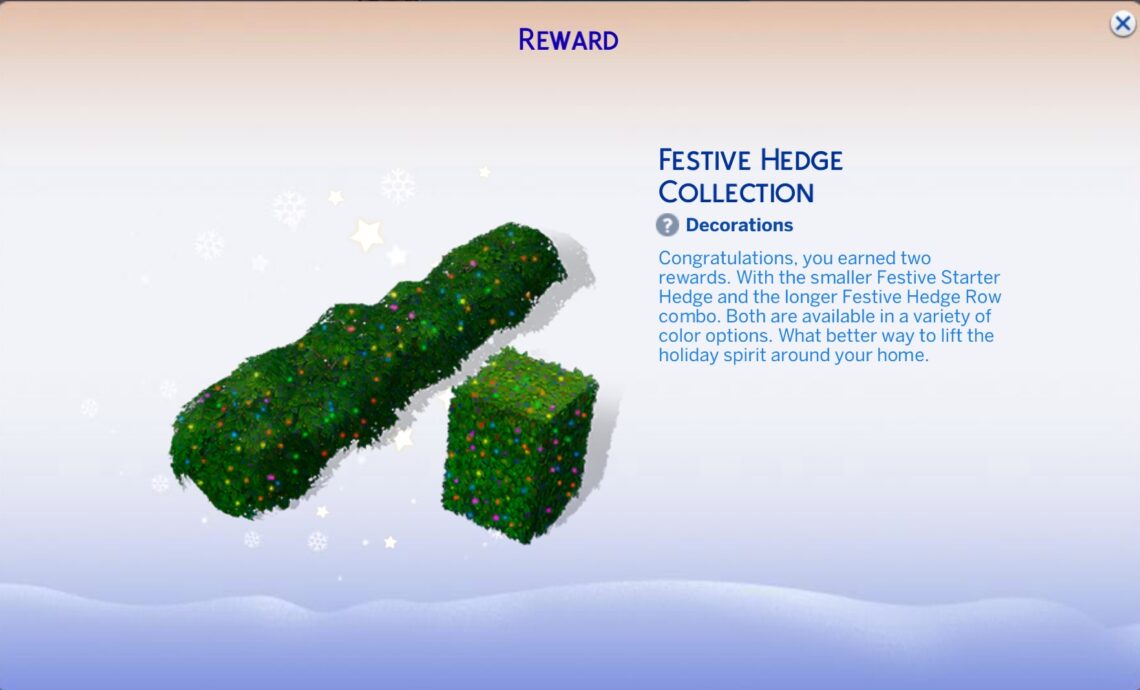 The Sims 4 Cozy Celebrations Event Walkthrough