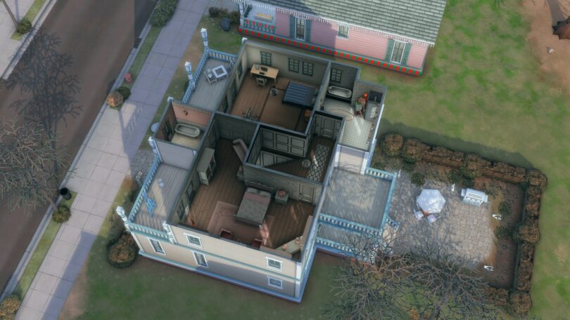 Before and After: The Sims 4 Base Game House Refresh Edition