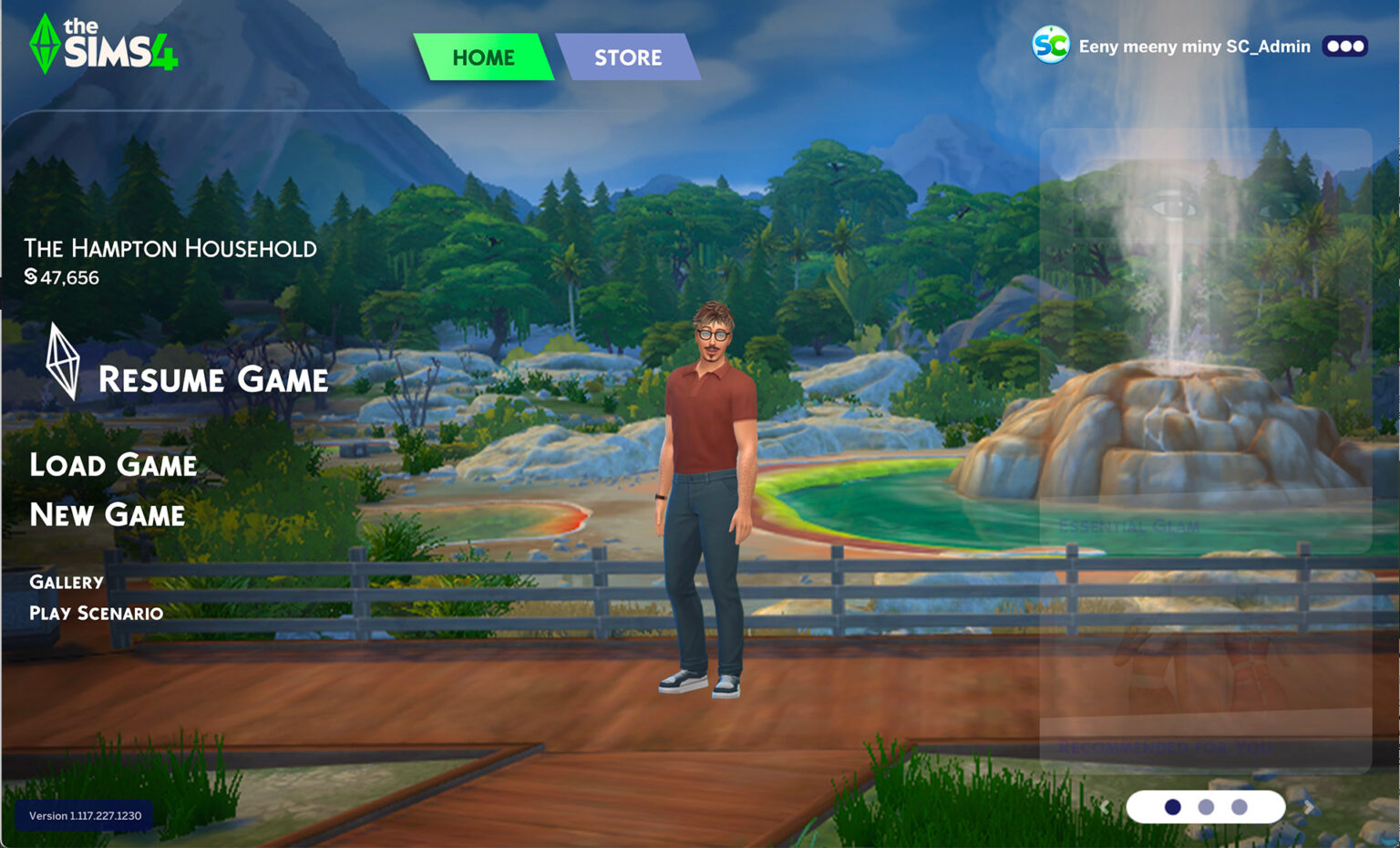 The Sims 4 Main Menu Goes Dynamic!