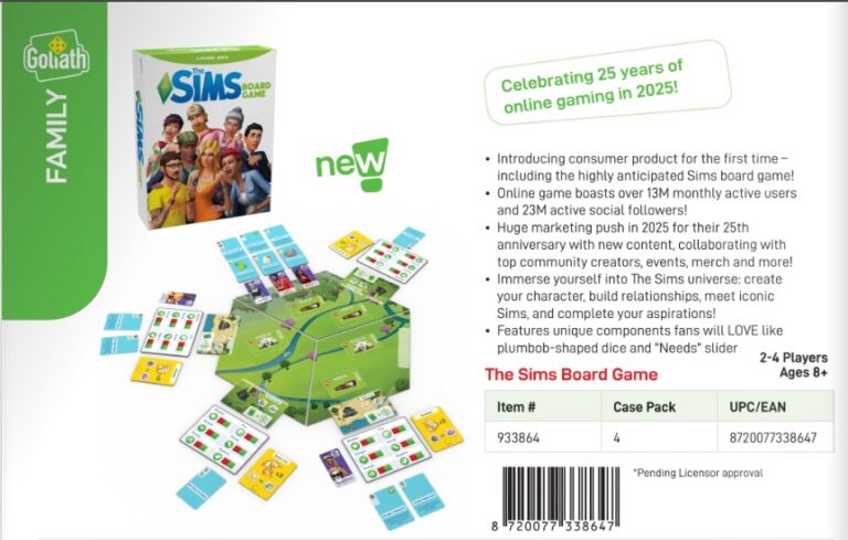 The Sims Board Game is Coming Soon!