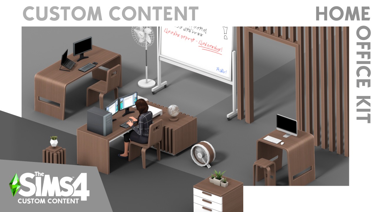 Sims 4 Office CC Sets: 10 Amazing Study Room Packs