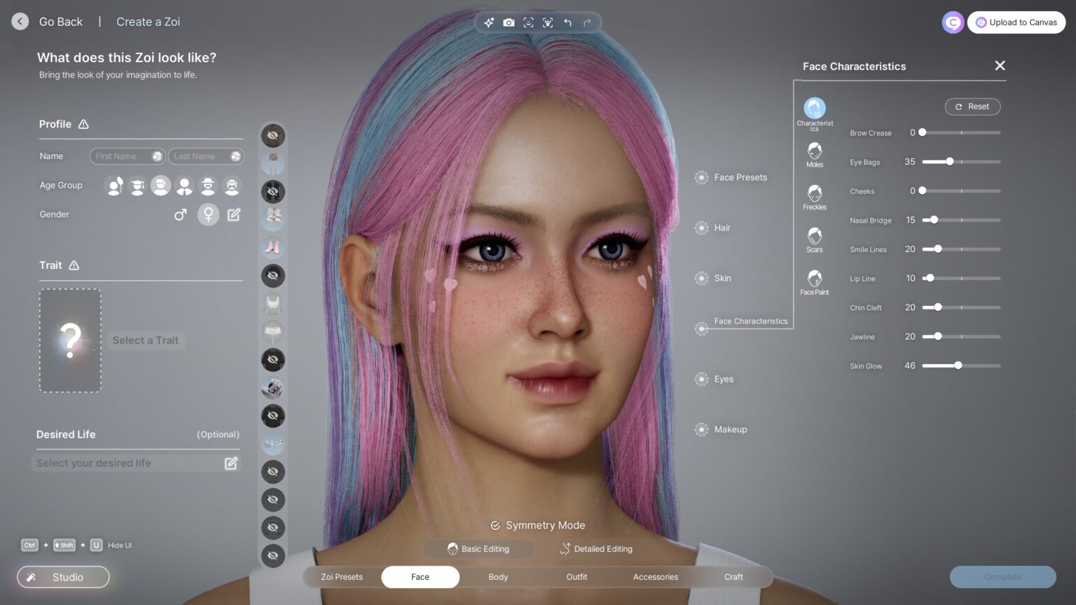 InZOI Create A Zoi Review: Deep Dive of All Character Creation Features