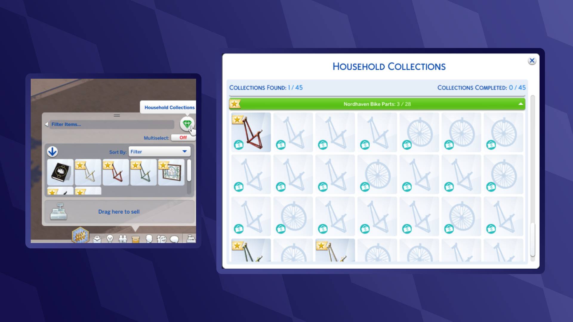 The Sims 4 Nordhaven Bike Parts: Full 28 Part Collection Guide