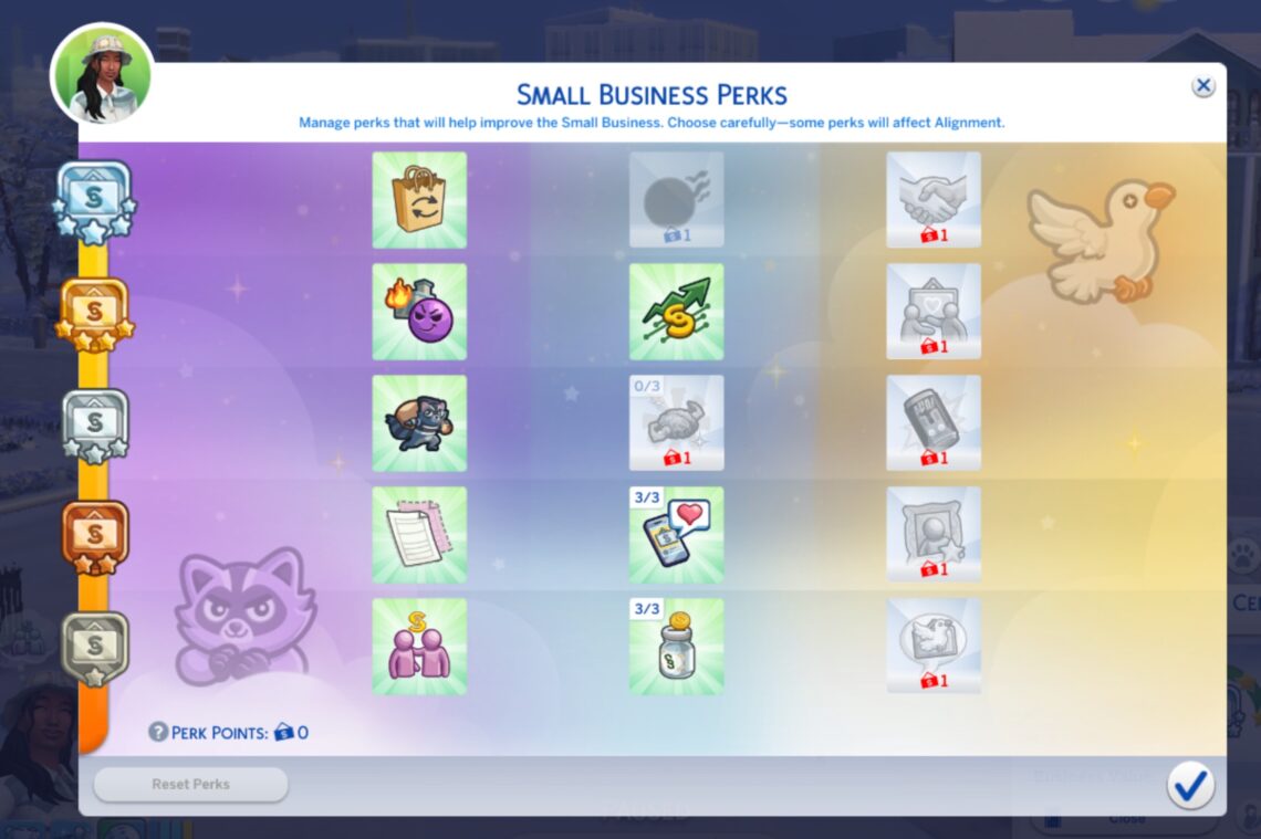 The Sims 4 Small Business Alignments: Guide to Dreamers and Schemers