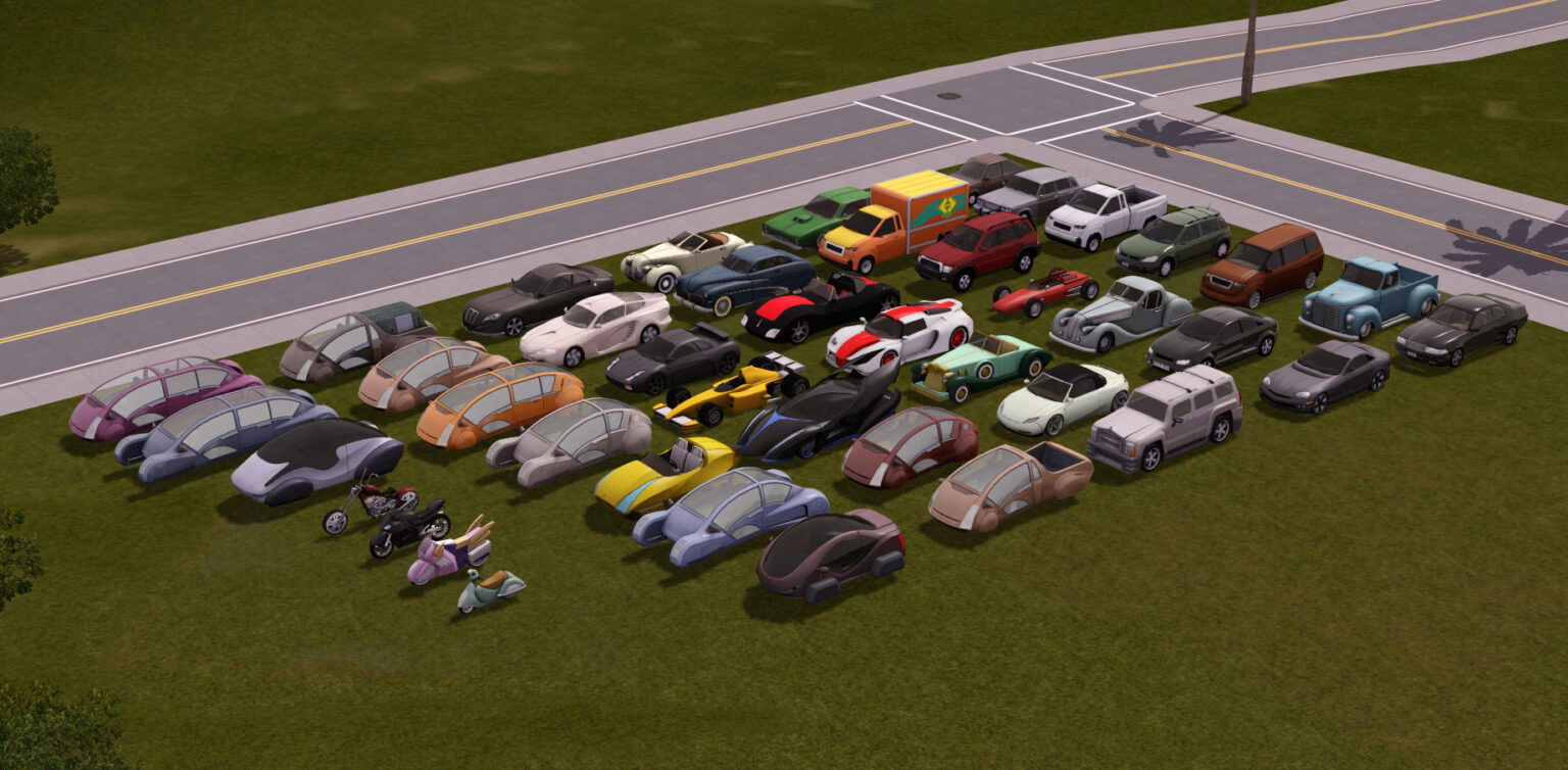 History of Cars in The Sims Franchise
