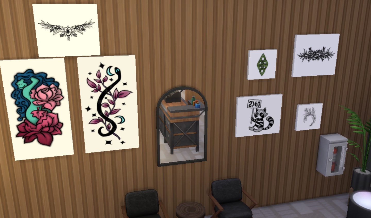 Tattoo Parlor Names Sims 4
