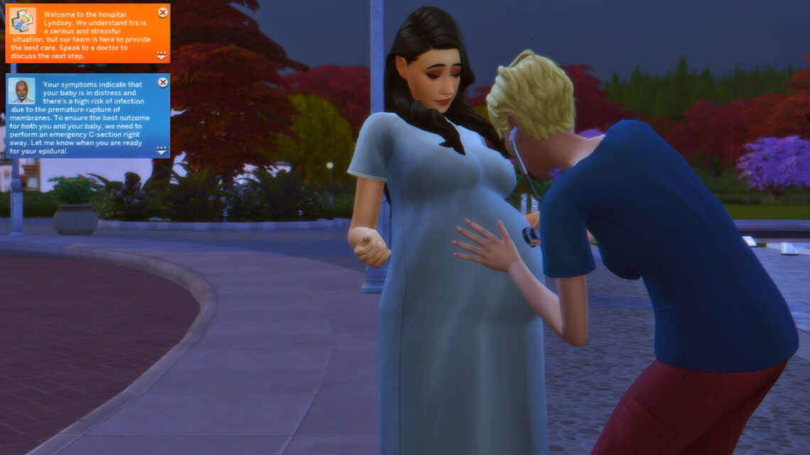 The Sims 4 Realistic Childbirth Mod: Llamaze, NICU and Nursing Walkthrough