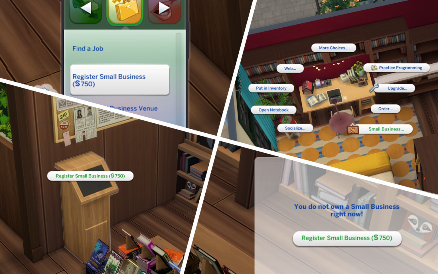 How to Open and Run a Small Business in The Sims 4