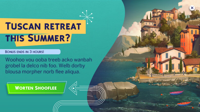 The Sims 4 Main Menu Redesign: Official UI Concept Art