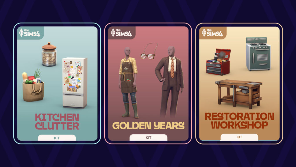 New The Sims 4 Kits Announced: Golden Years, Restoration Workshop and ...