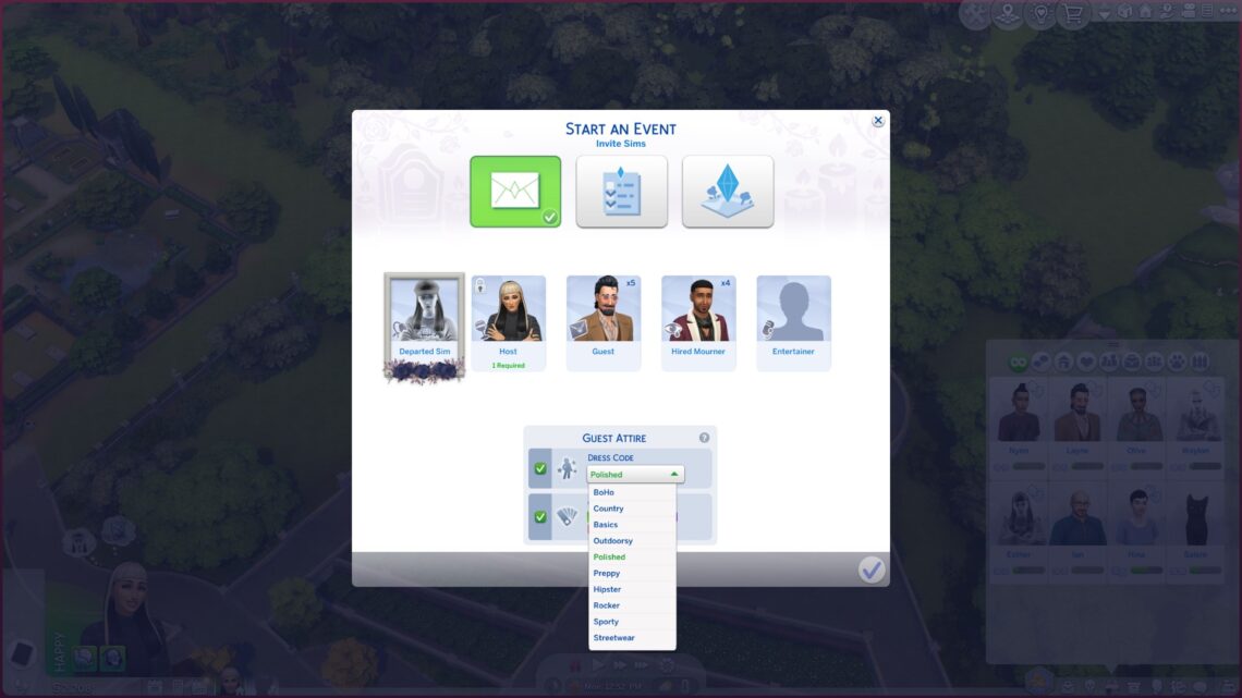 How to Create a Funeral in The Sims 4 Life and Death