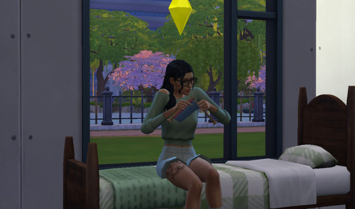 We Give The Sims 4 One Tile Box Challenge a Try! (Rules & Playthrough)