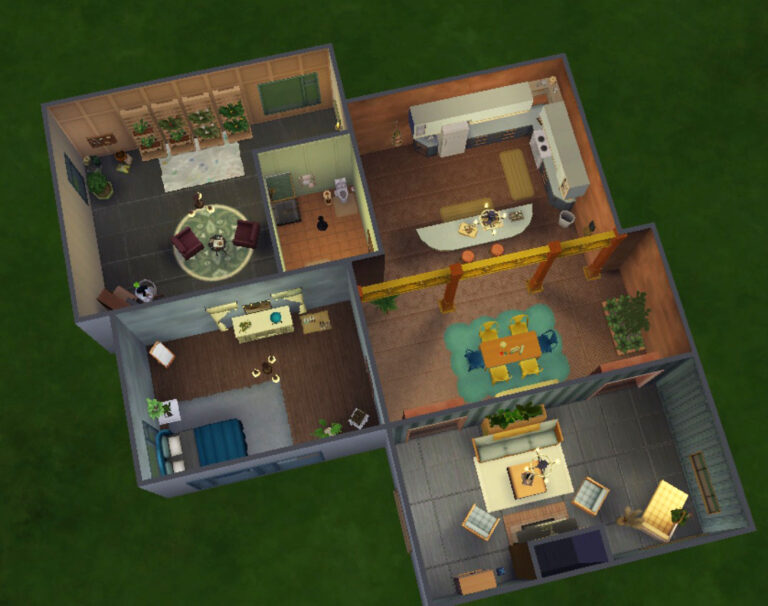 We Give The Sims 4 One Tile Box Challenge a Try! (Rules & Playthrough)