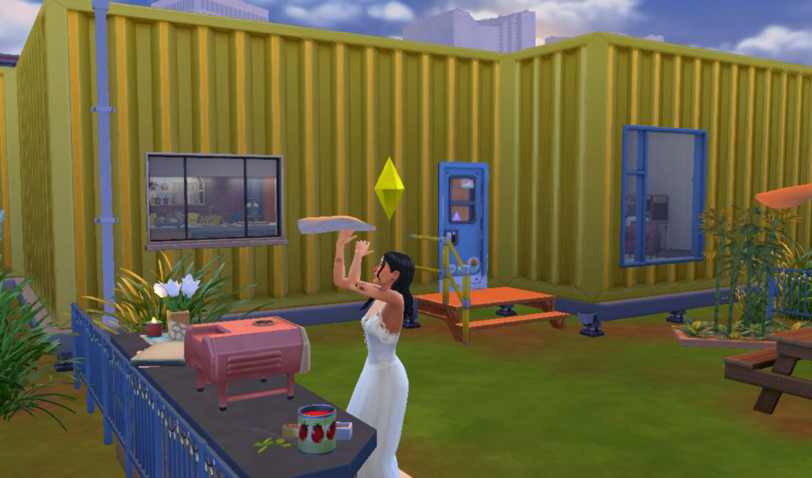We Give The Sims 4 One Tile Box Challenge a Try! (Rules & Playthrough)