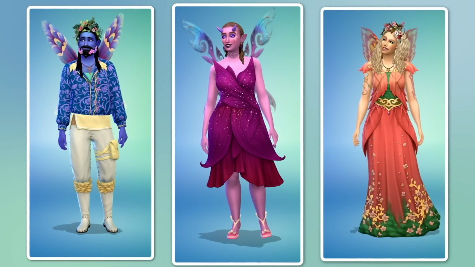 Fairy Gameplay Details for The Sims 4 Enchanted by Nature