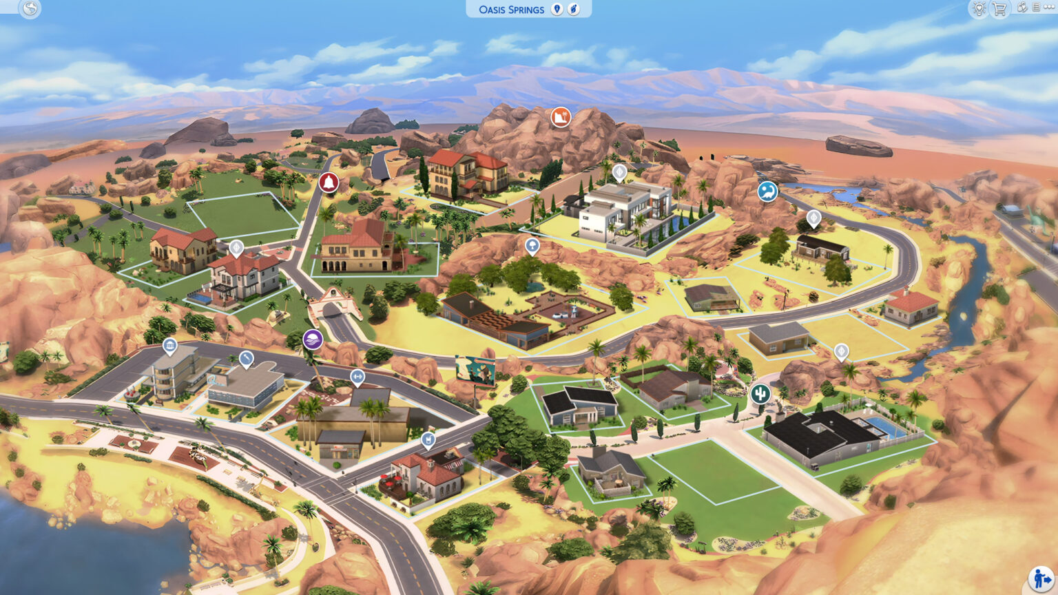60+ Amazing Sims 4 Custom Map Replacements for 2025!