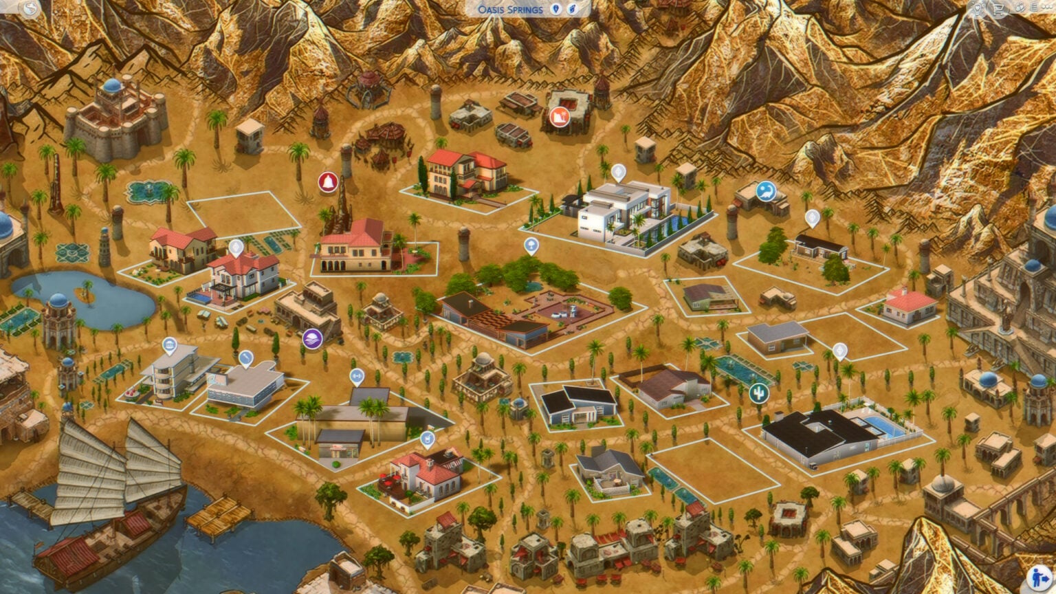 60+ Amazing Sims 4 Custom Map Replacements for 2025!
