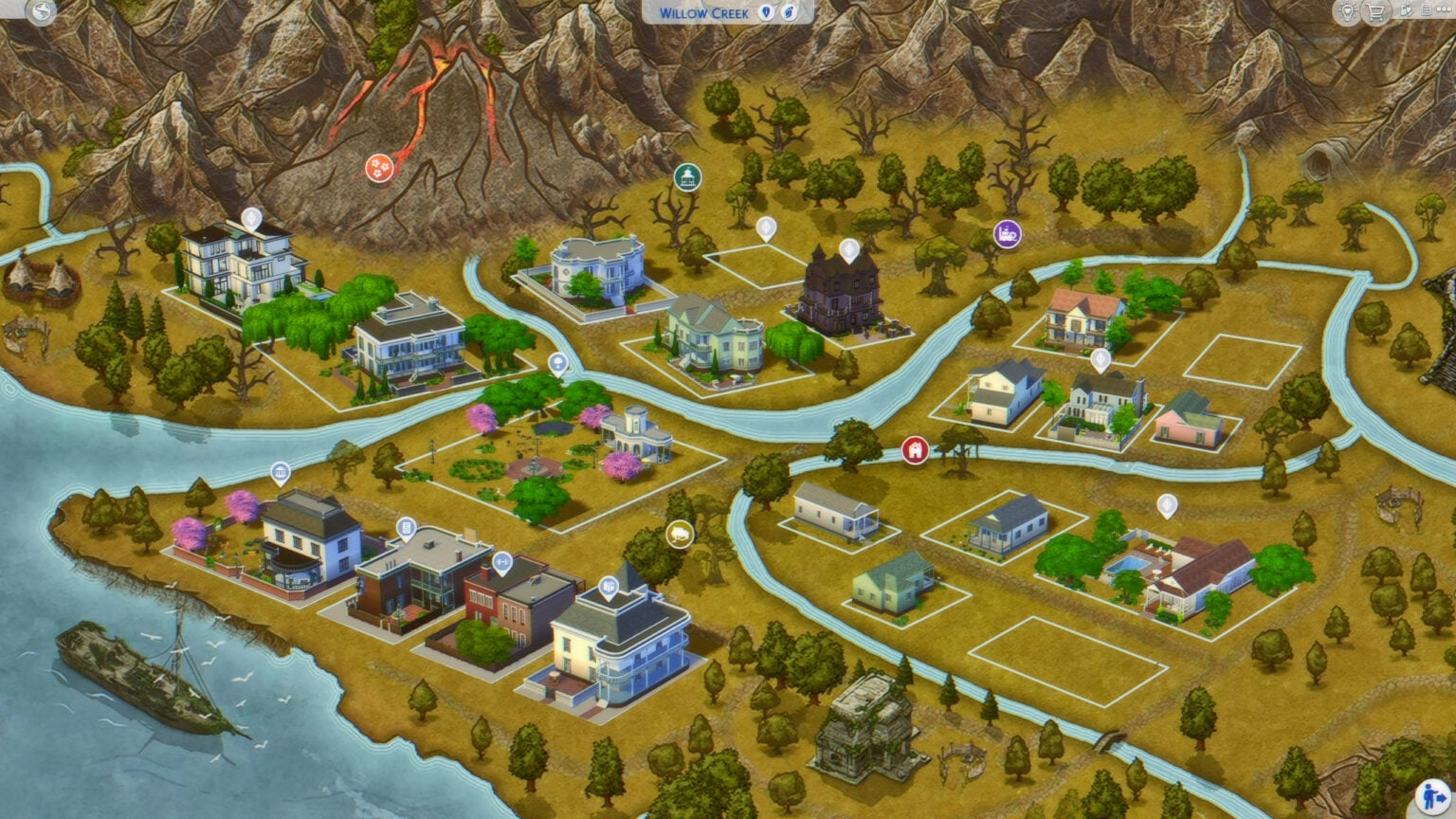 60+ Amazing Sims 4 Custom Map Replacements for 2025!