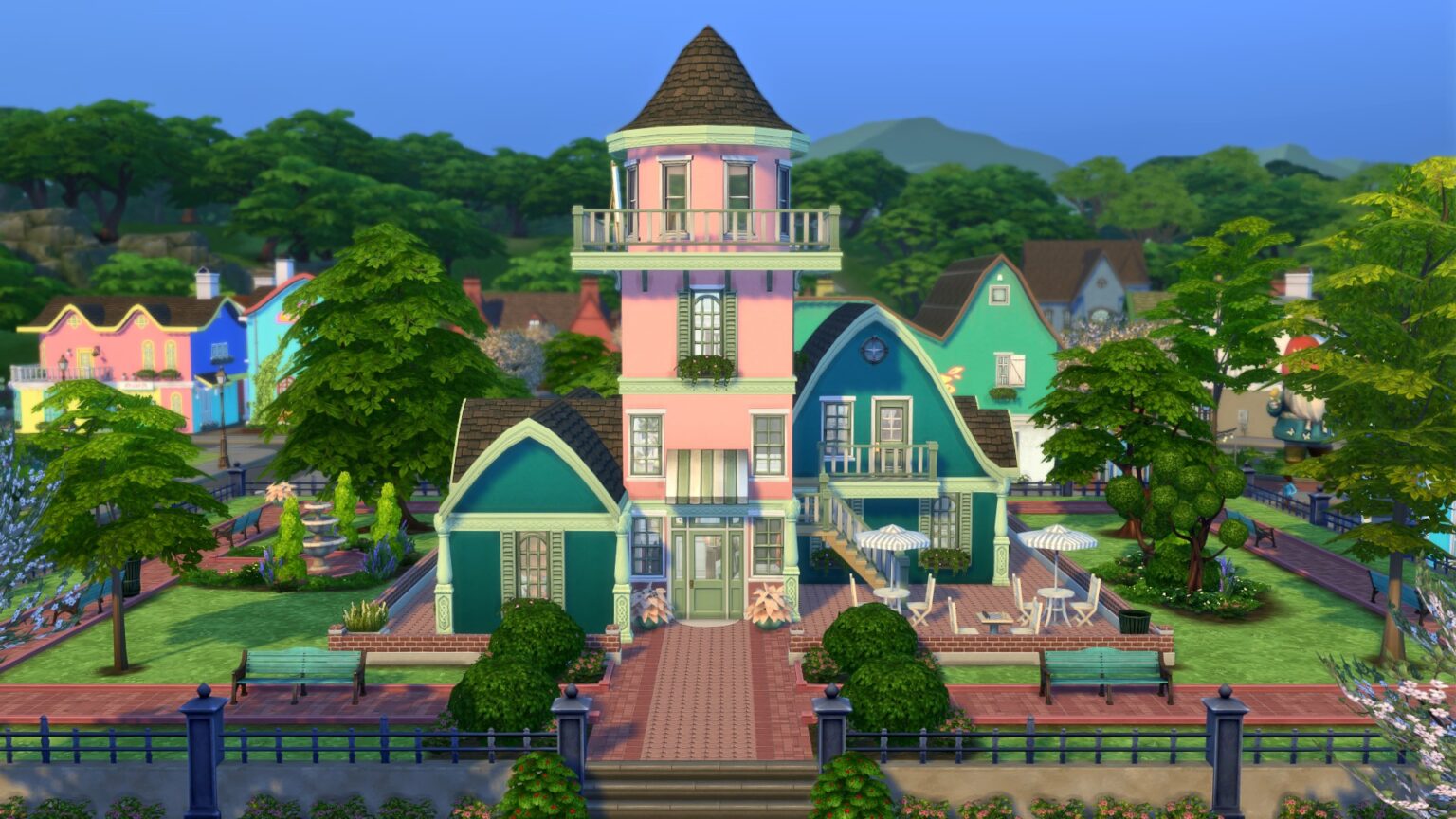 The Sims 4 Enchanted by Nature: Innisgreen World Overview