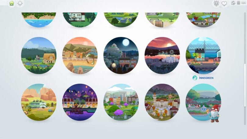 First Look at The Sims 4 Enchanted by Nature World Map