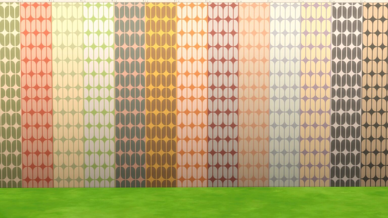 The Sims 4 Retro Revival CC Kit: 41 New Pieces by Simspancake!