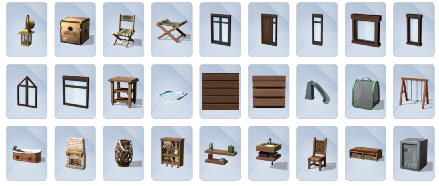 The Sims 4 Adventure Awaits Items: CAS and Build Catalogue Revealed