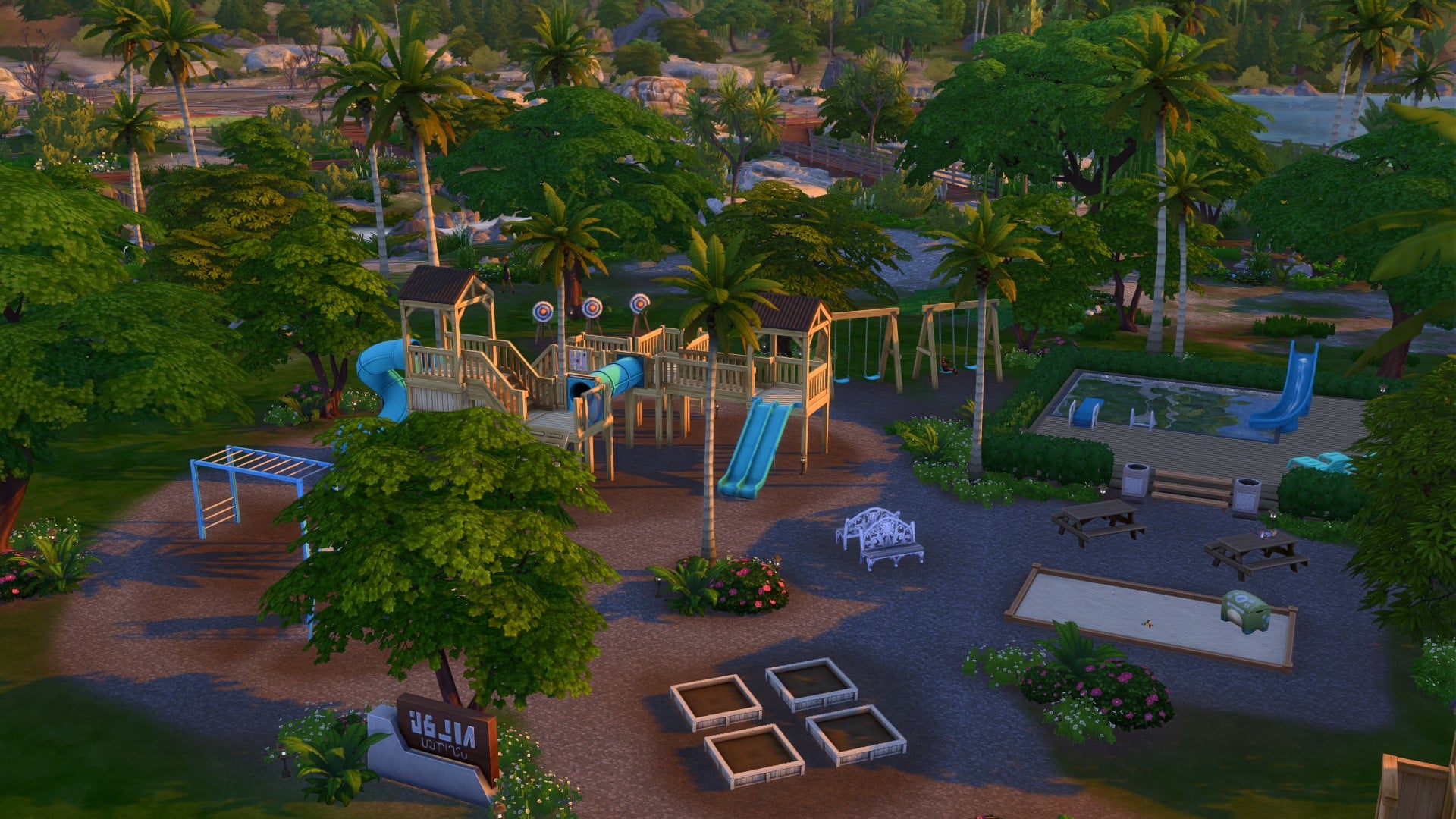The Sims 4 Adventure Awaits: Gibbi Point World Overview