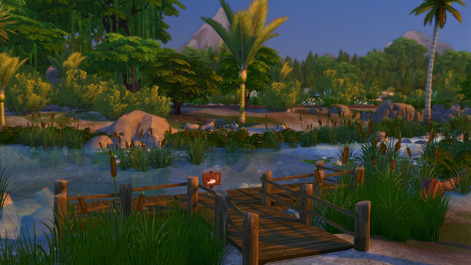 The Sims 4 Adventure Awaits: Gibbi Point World Overview