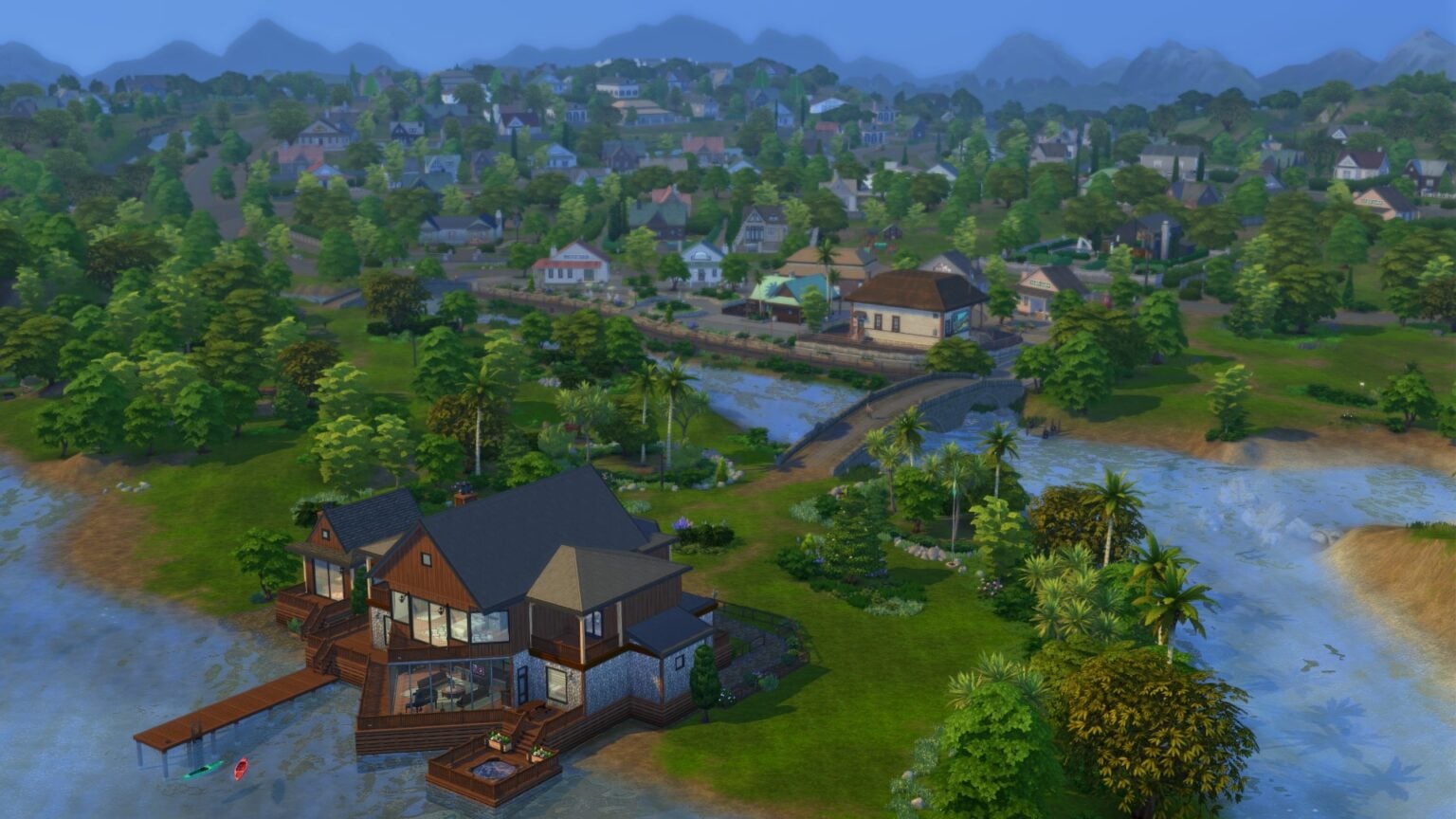 The Sims 4 Adventure Awaits: Gibbi Point World Overview