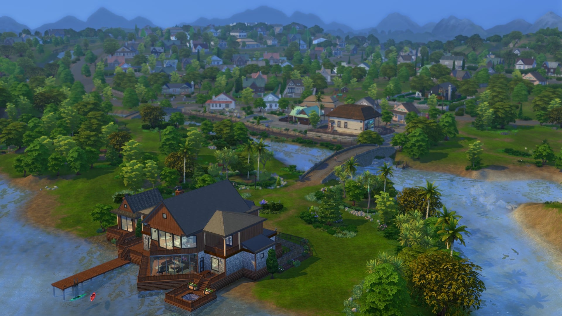 The Sims 4 Adventure Awaits: Gibbi Point World Overview