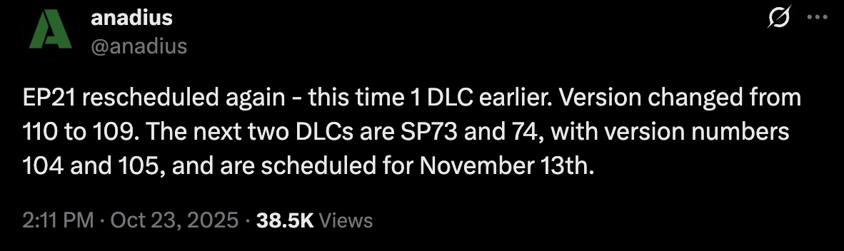 New Changes to Upcoming Sims 4 DLC Release Roadmap