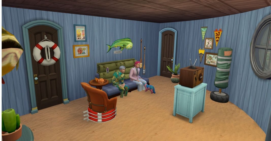 Exploring The Creative Sims 4 SpongeBob Save File