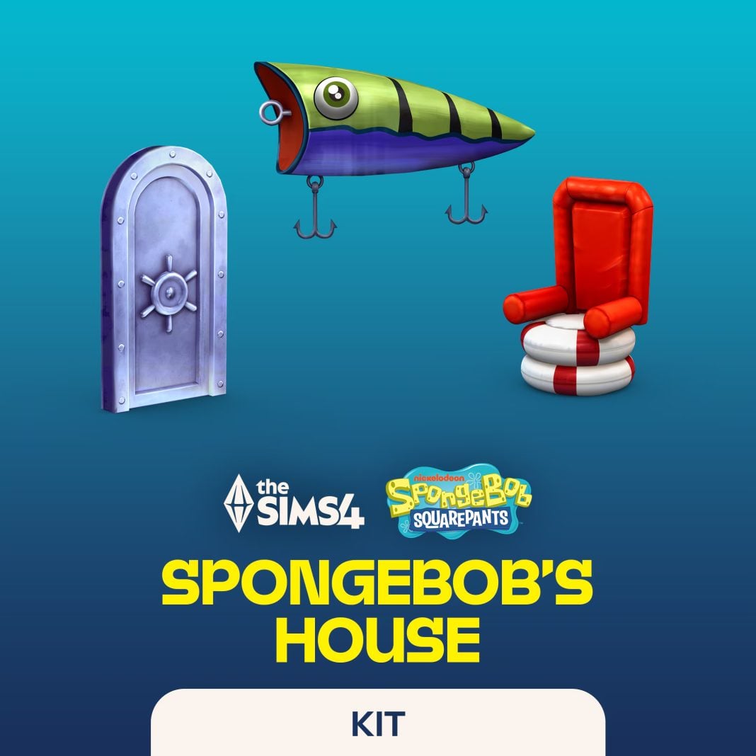 OUT NOW: Two New The Sims 4 SpongeBob Kits and a Bundle