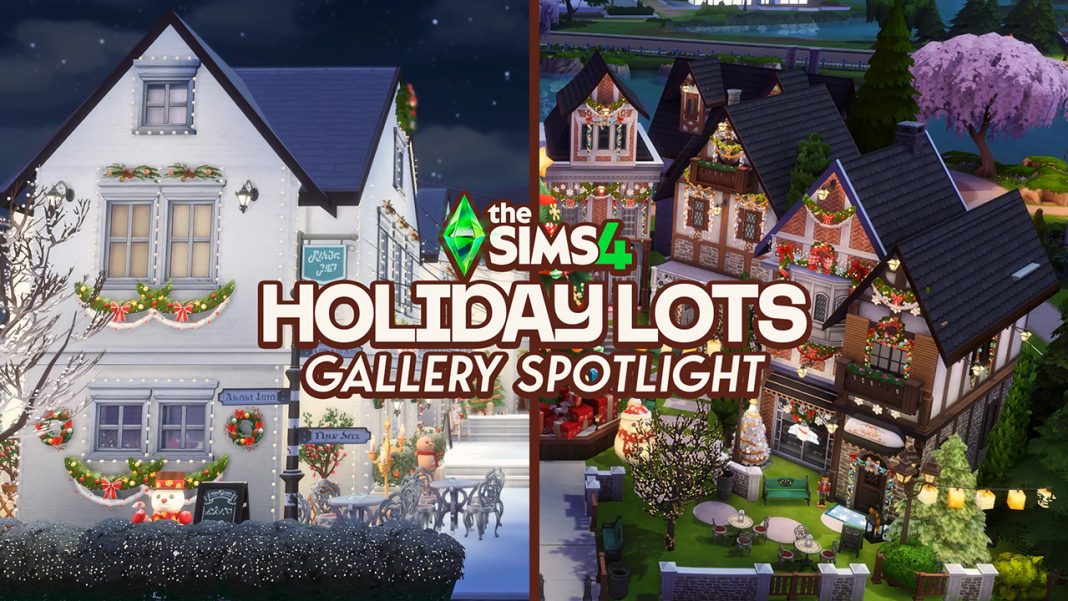 The Sims 4 Holiday Lots Gallery Spotlight: Winter Markets, Streets and ...