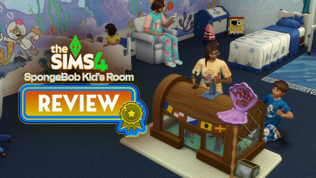 ARE YA' READY KIDS?: The Sims 4 Spongebob Kid's Room Kit Review