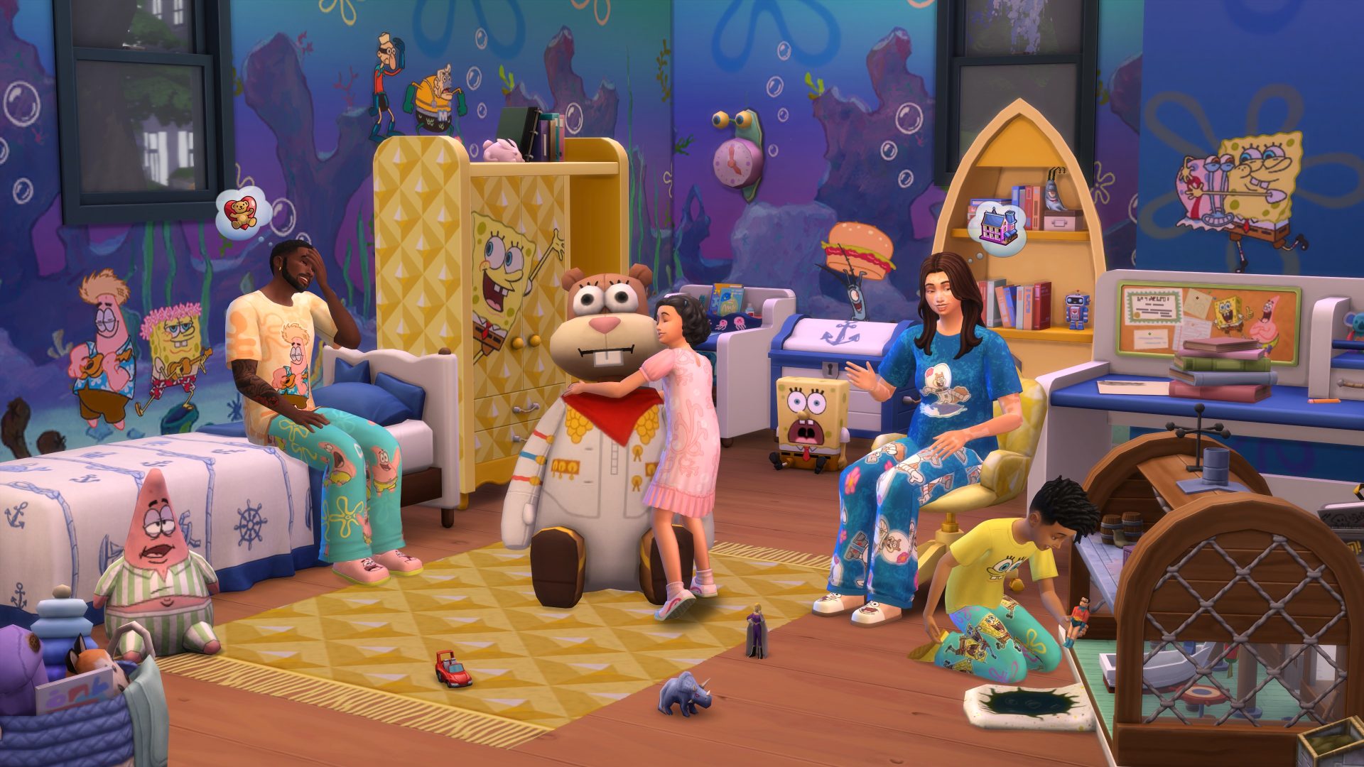 OUT NOW: Two New The Sims 4 SpongeBob Kits and a Bundle