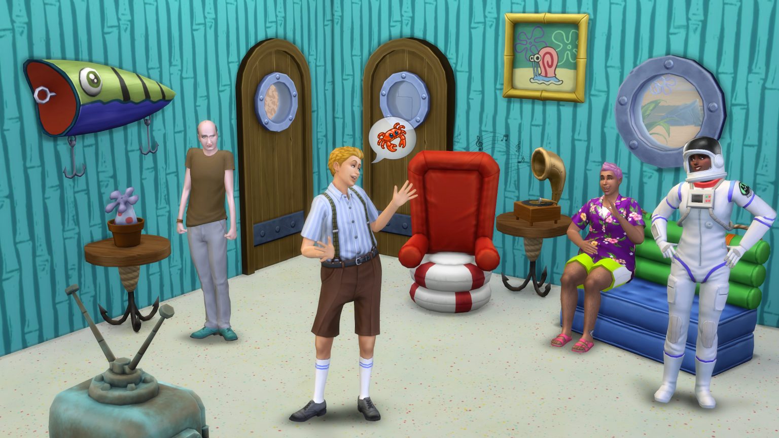 OUT NOW: Two New The Sims 4 SpongeBob Kits and a Bundle