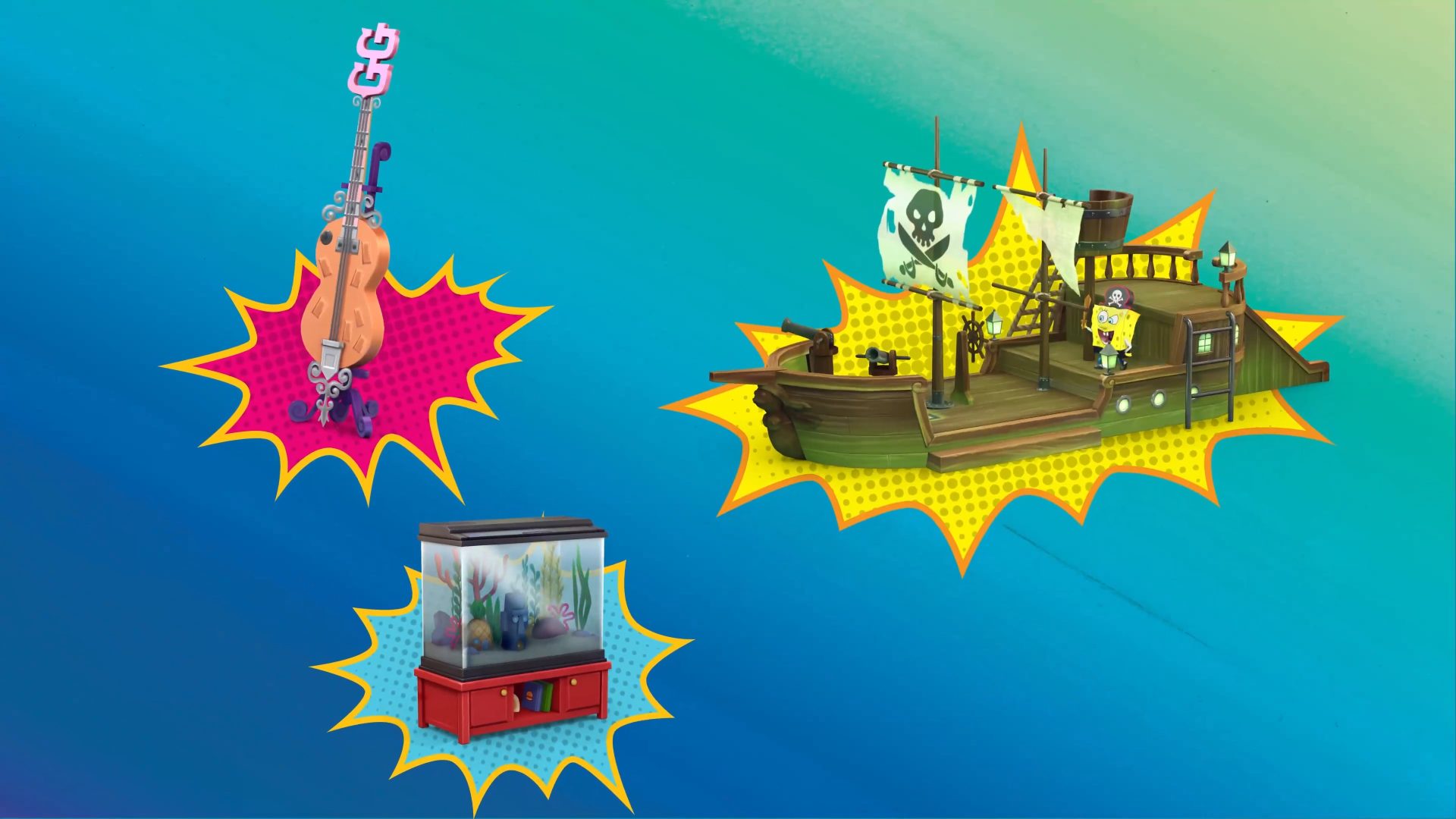 OUT NOW: Two New The Sims 4 SpongeBob Kits and a Bundle
