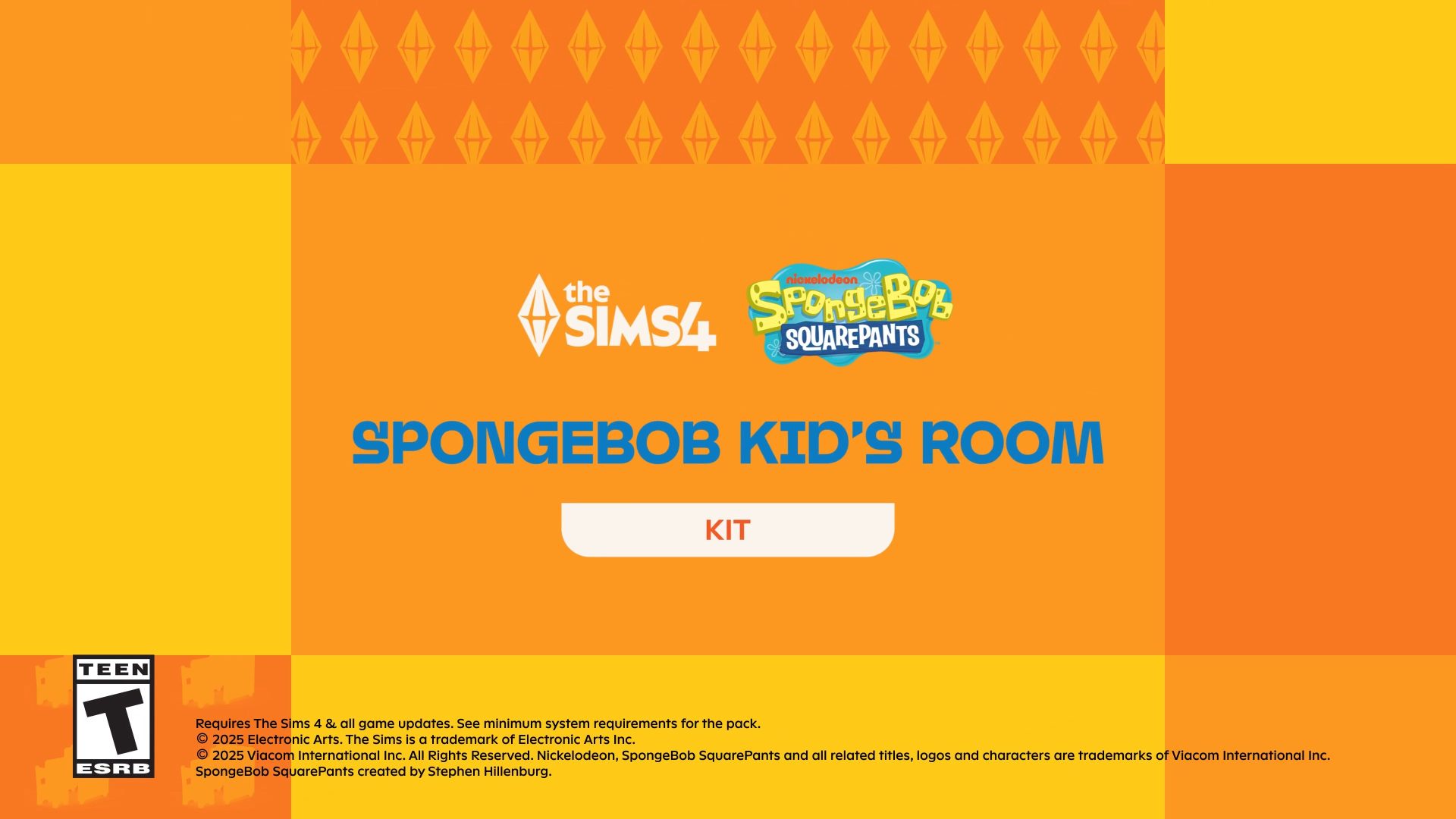 OUT NOW: Two New The Sims 4 SpongeBob Kits and a Bundle