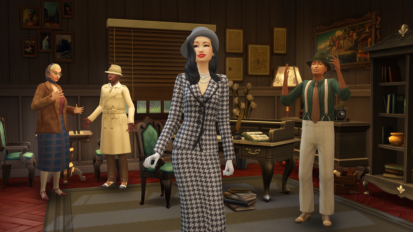 The Sims 4 Kits Items Preview: Tea Time Solarium and Silver Screen