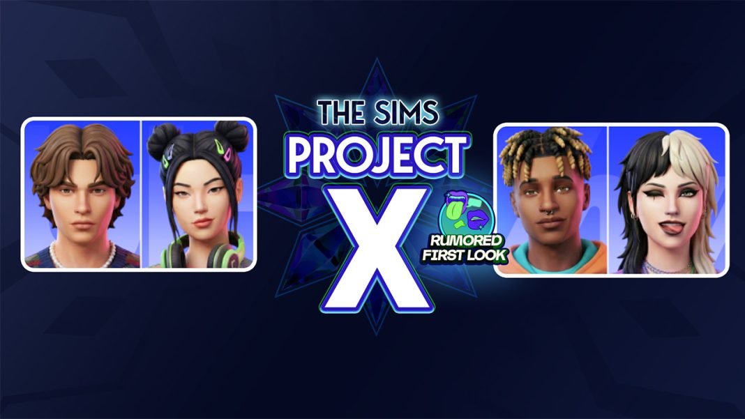 Alleged First Look at The Sims Project X Character Design