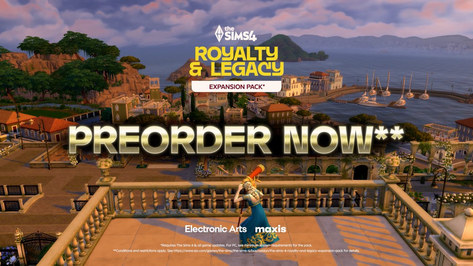 The Sims 4 Ondarion World Reveal: Royalty & Legacy Map