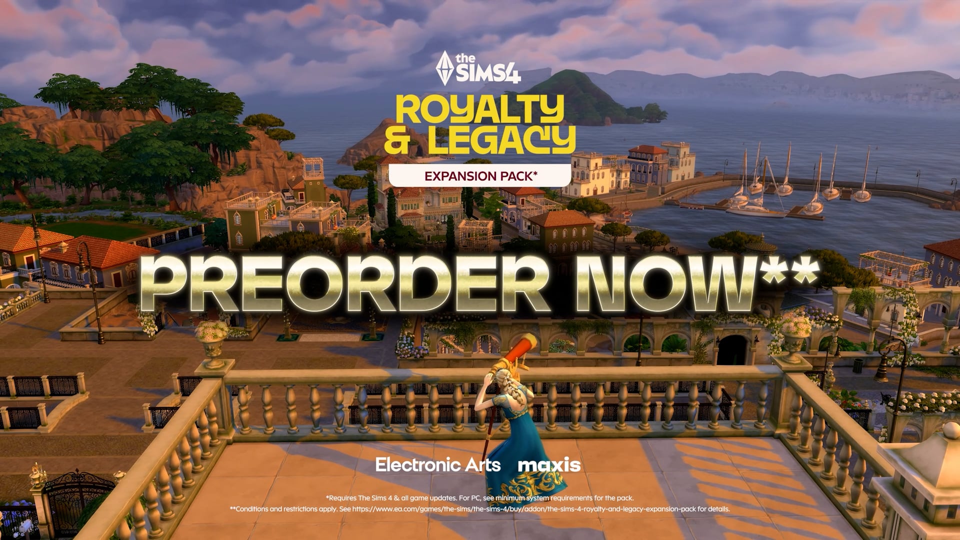 The Sims 4 Ondarion World Reveal: Royalty & Legacy Map