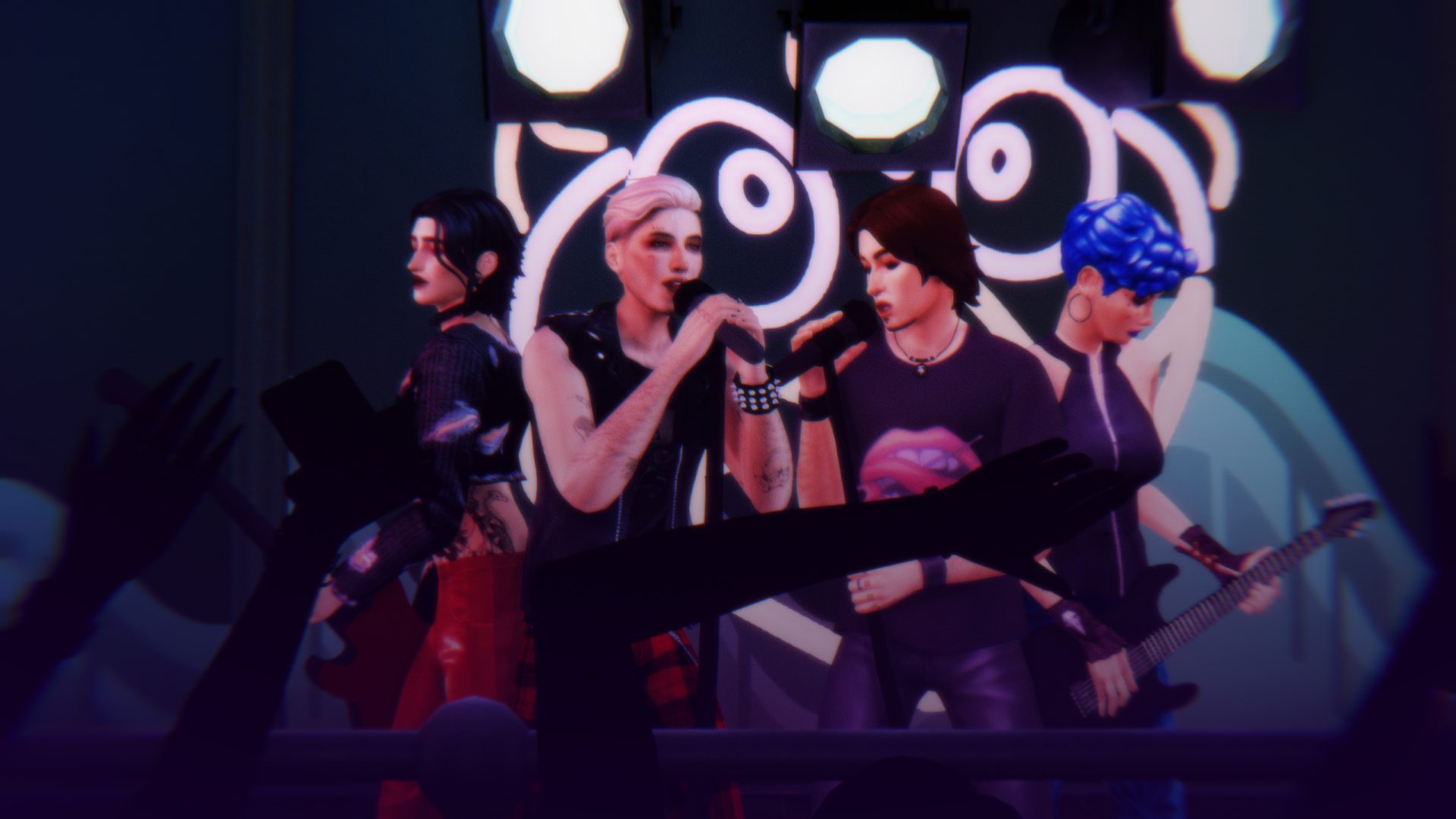 ROCK ON & STAND OUT: The Sims 4 World Tour Mod & Optional Bands Module ...