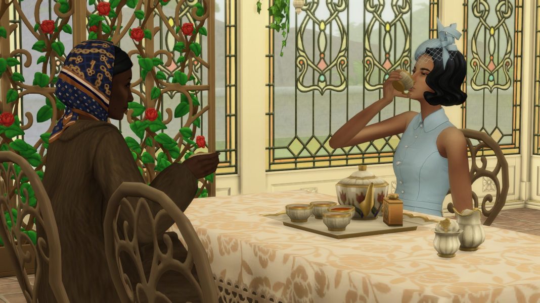 The Sims 4 Tea Time Solarium Kit Review: Fancy A Cuppa?