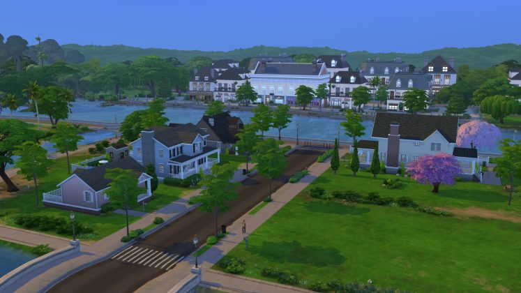 The Sims 4 Lot Replacements Mod Overview: Base Game Worlds Revamped