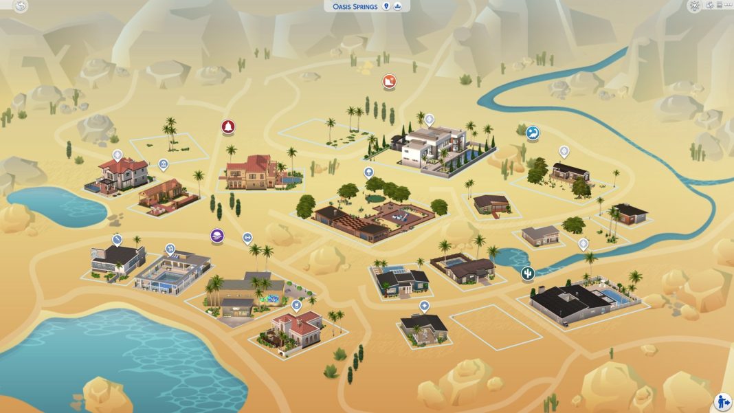 The Sims 4 Lot Replacements Mod Overview: Base Game Worlds Revamped